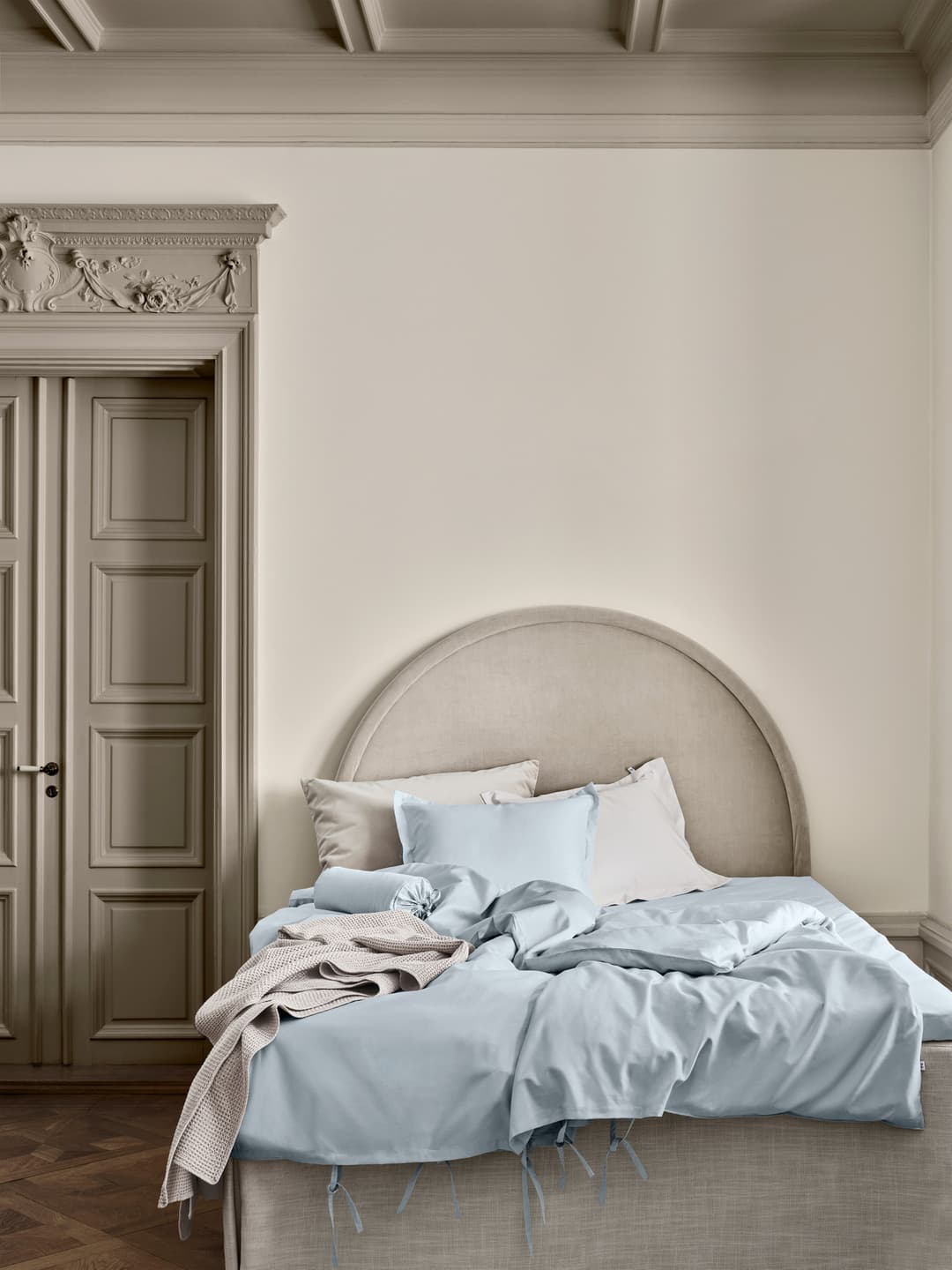 Överkast | Riposo - Våfflad Bomull - Beige | Mille Notti