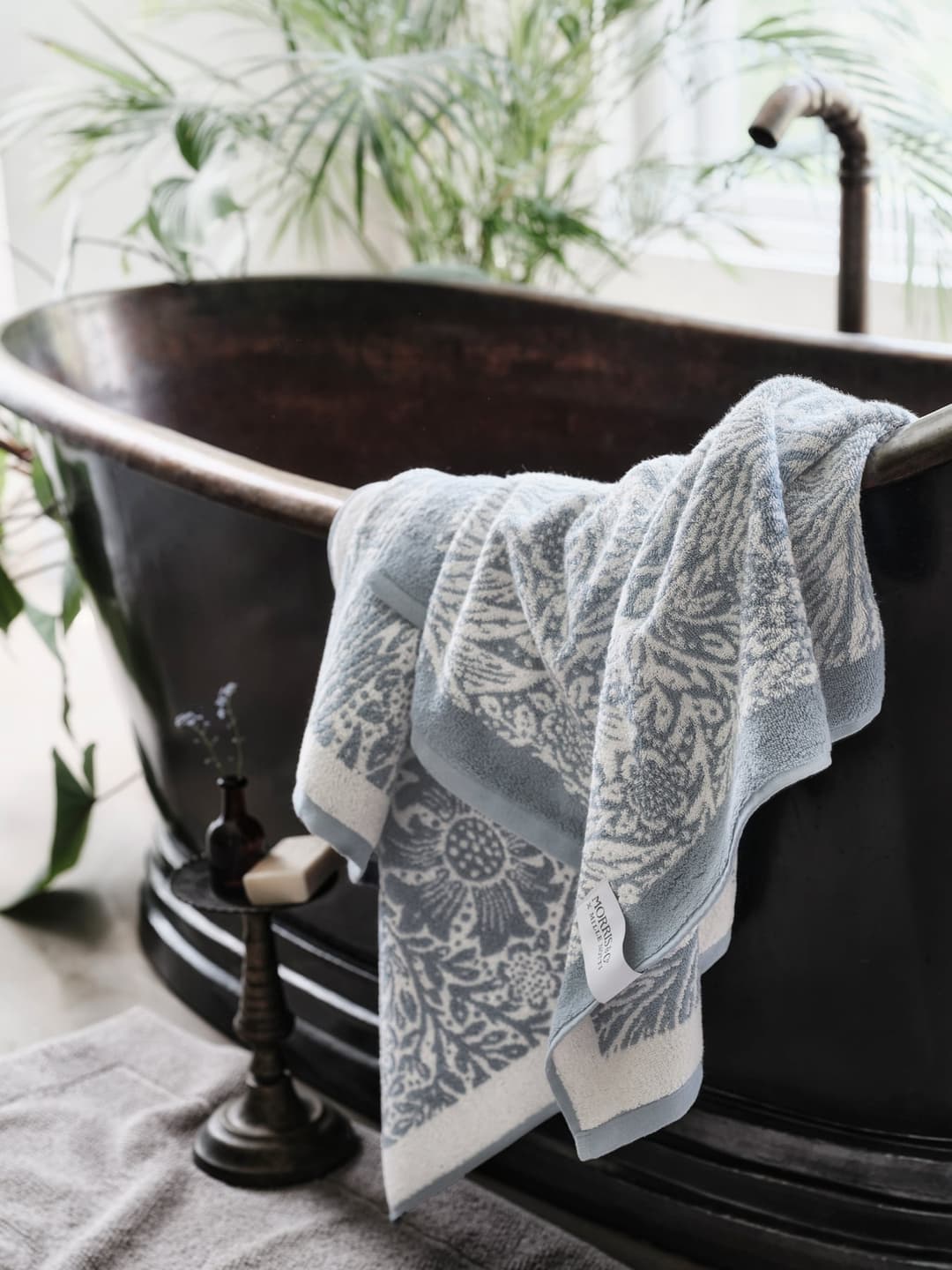 Towel | Marigold Organic - Cotton - Blue | Mille Notti
