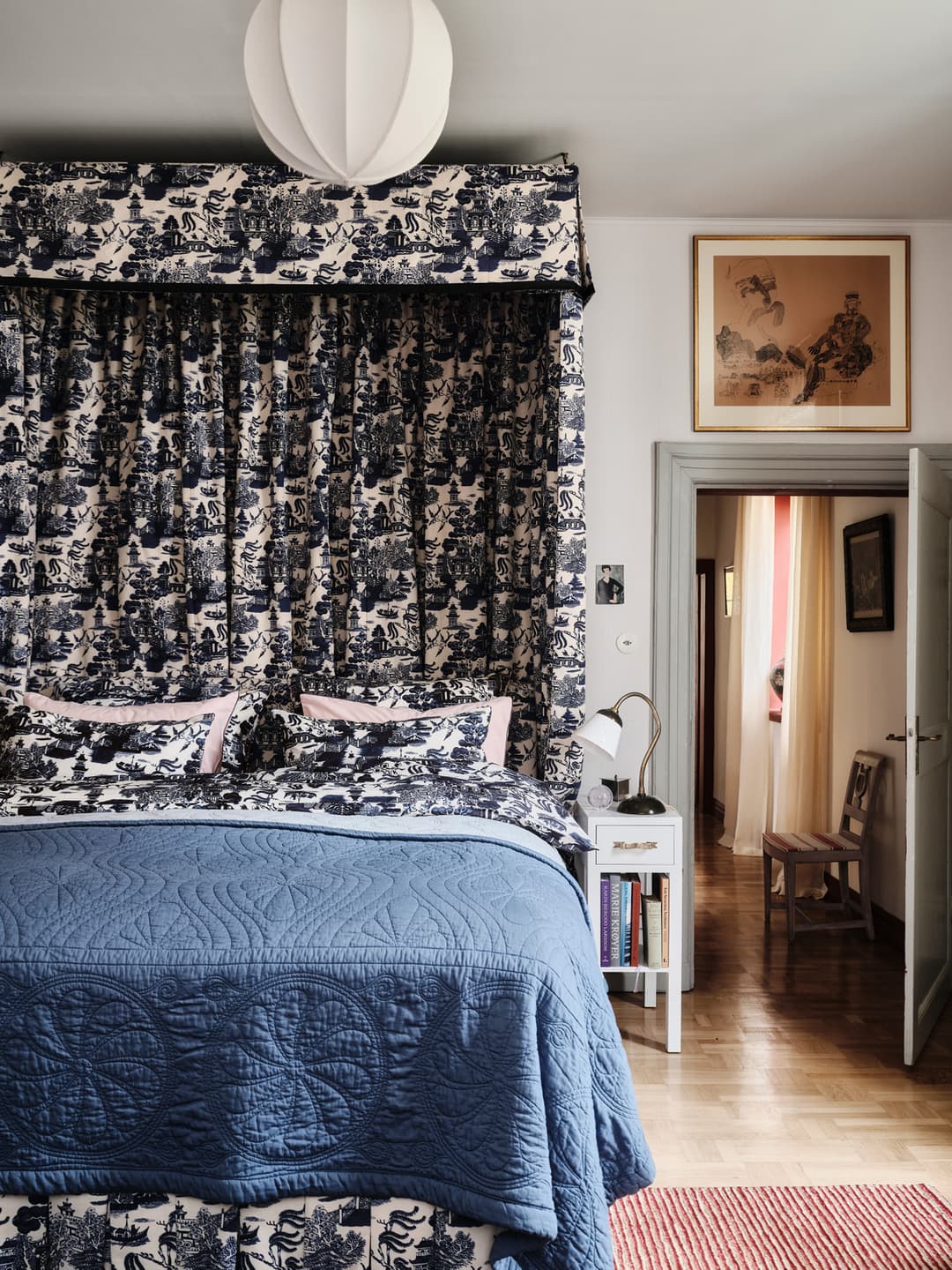 Duvet Cover | Willow - Blue | Beata Heuman x Mille Notti