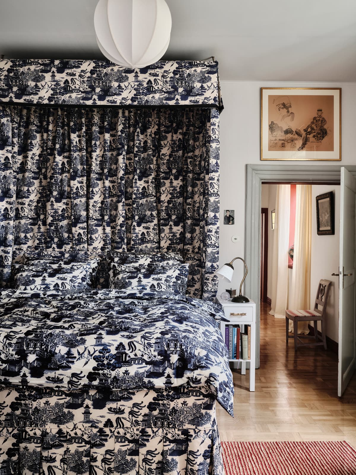 Duvet Cover | Willow - Blue | Beata Heuman x Mille Notti